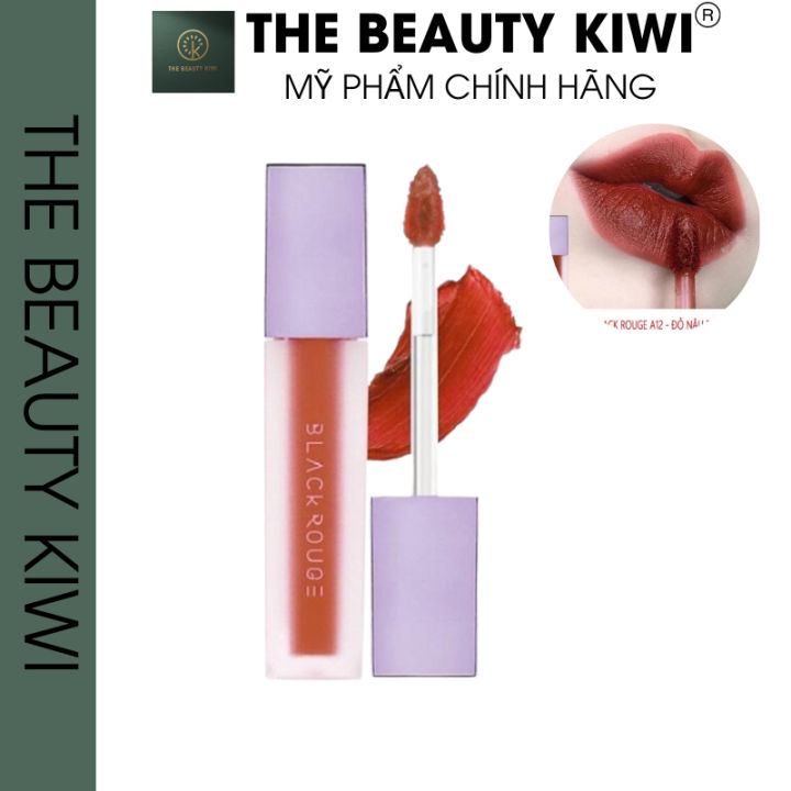 Son Kem Màu Đẹp Black Rouge A12 Siêu Lì Tone Màu Nâu Đỏ Lazada Vn
