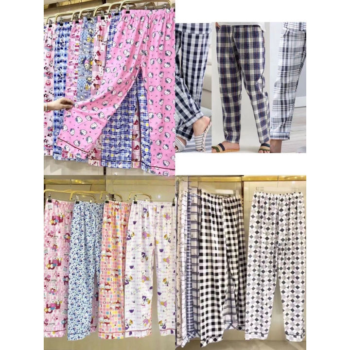 Makapal Cotton Pajama Set for Adults – Assorted Designs for Women and ...