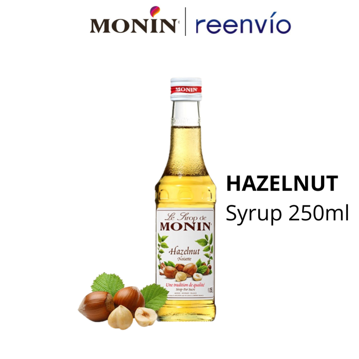 Monin Syrup 250ml (Vanilla, Caramel, Hazelnut) | Lazada PH