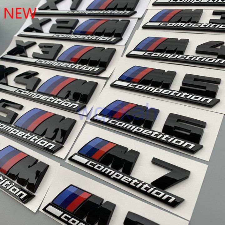 NEW Upgrade BMW thunder M logo M1 M2 M3 M4 M5 M6 competition rear logo ...