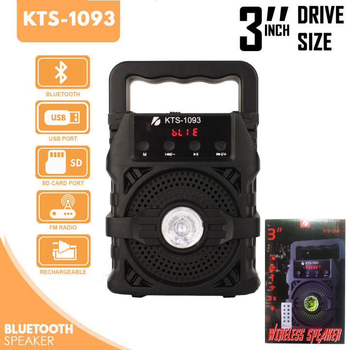 KTS 1093 /KTS 1337/KTS1097 speaker Karaoke Wireless Bluetooth portable ...