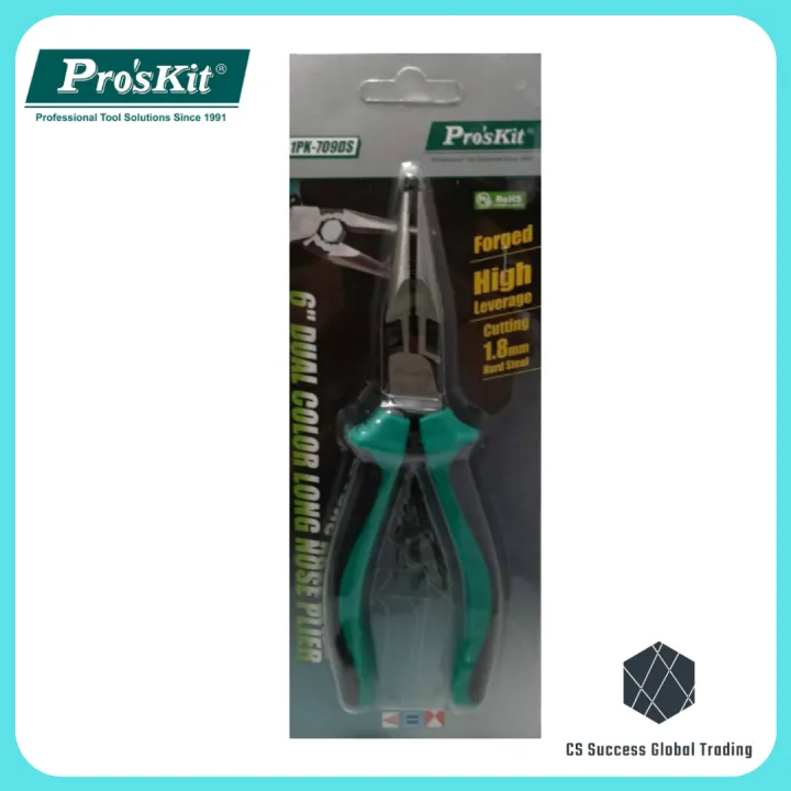 🔥Hot Product🔥 Pro'sKit 1PK-709DS Dual Color Long Nose Plier(165mm) | Lazada
