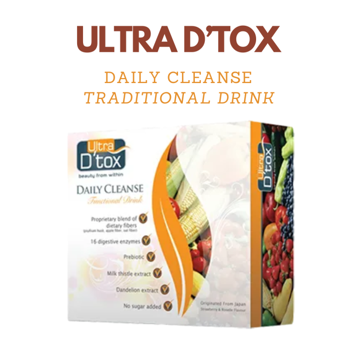 ULTRA D’TOX / ULTRA DETOX Daily Cleanse 20g x 15’s | Lazada