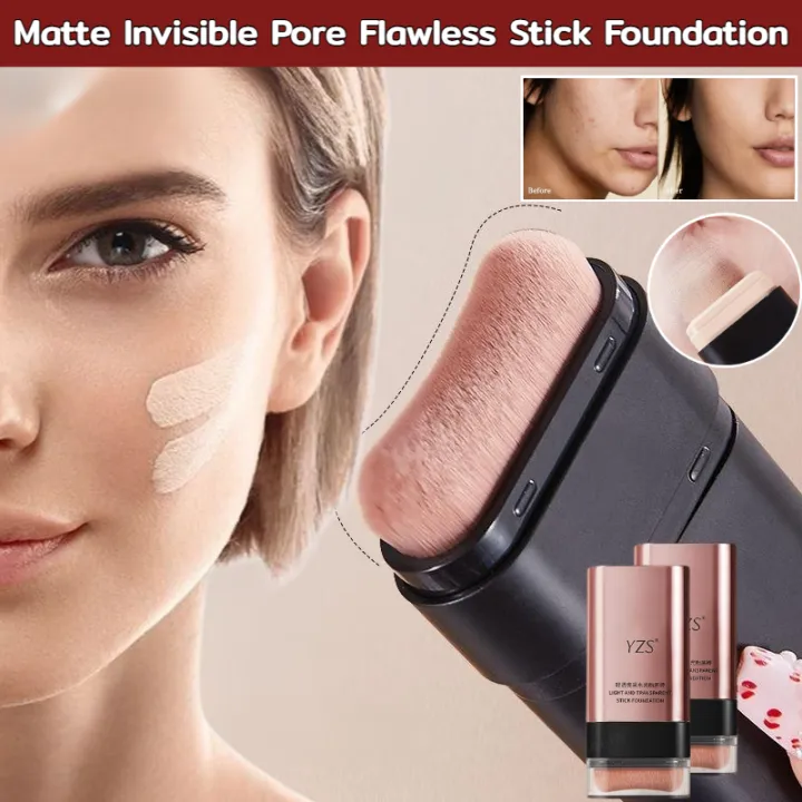Stick Foundation Matte Invisible Pore flawless Eraser คอนซีลเลอร์ให้ ...