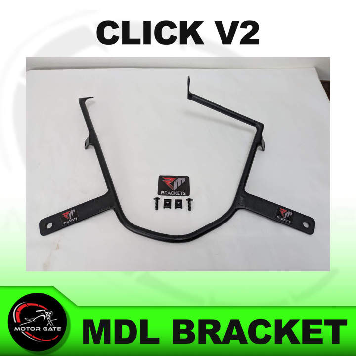 RM BRACKET CLICK V2 AUXILLIARY LIGHTS BRACKET BLACK POWDER COATED IRON ...