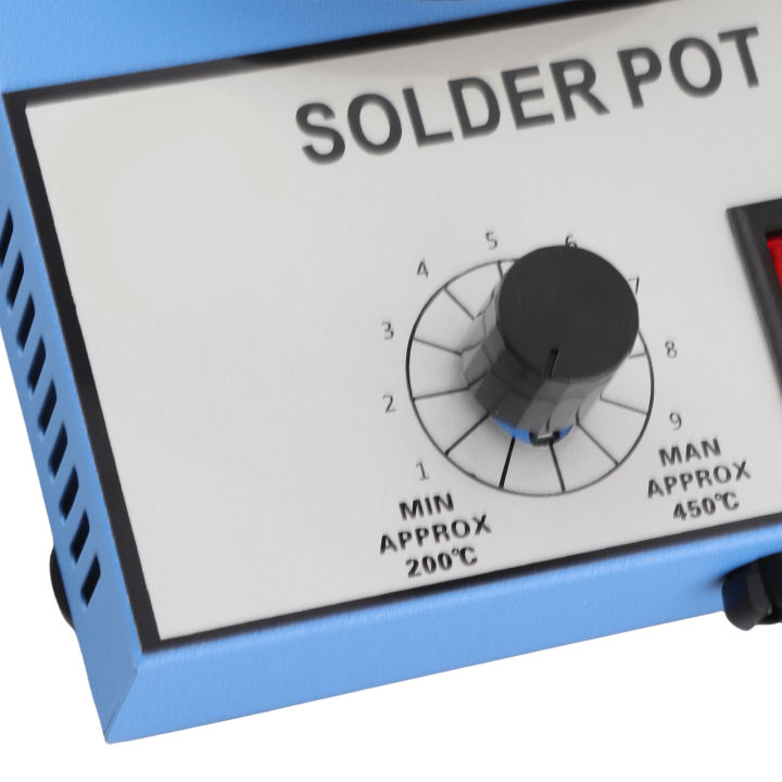 Soldering Pot Stainless Steel Solder Pot Compact Temperature Adjustable ...