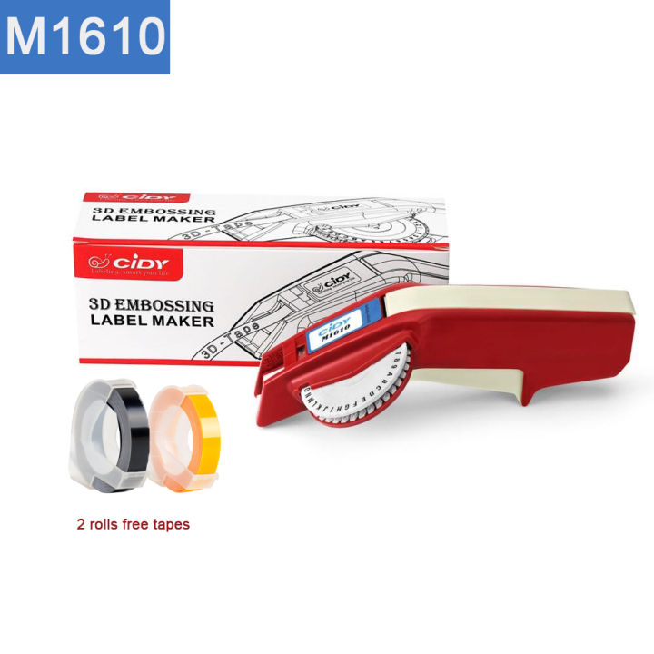 1610 Label maker machine 1610 Manual typeprinter Dymo Manual Label Printer Manual Labeller Dymo ...