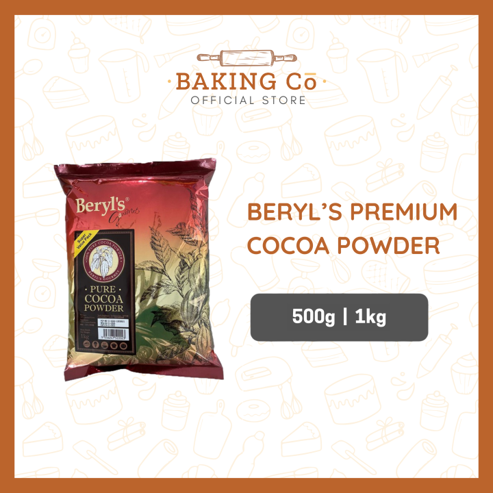 Beryl's Gourmet Premium Cocoa Powder - 500g | 1kg | Lazada PH