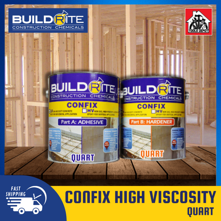 BUILDRITE High Velocity Concrete Epoxy - Quart | Lazada PH