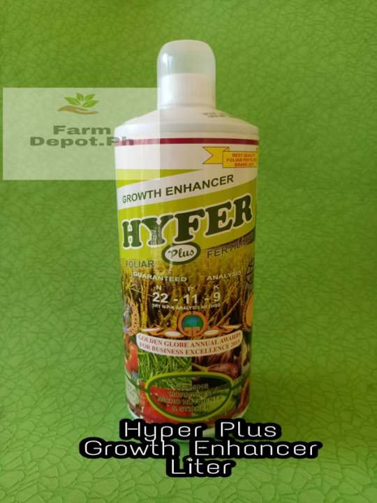 Hyper Plus Growth Enhancer Foliar with Sticker 1 liter by Agrotiger ...