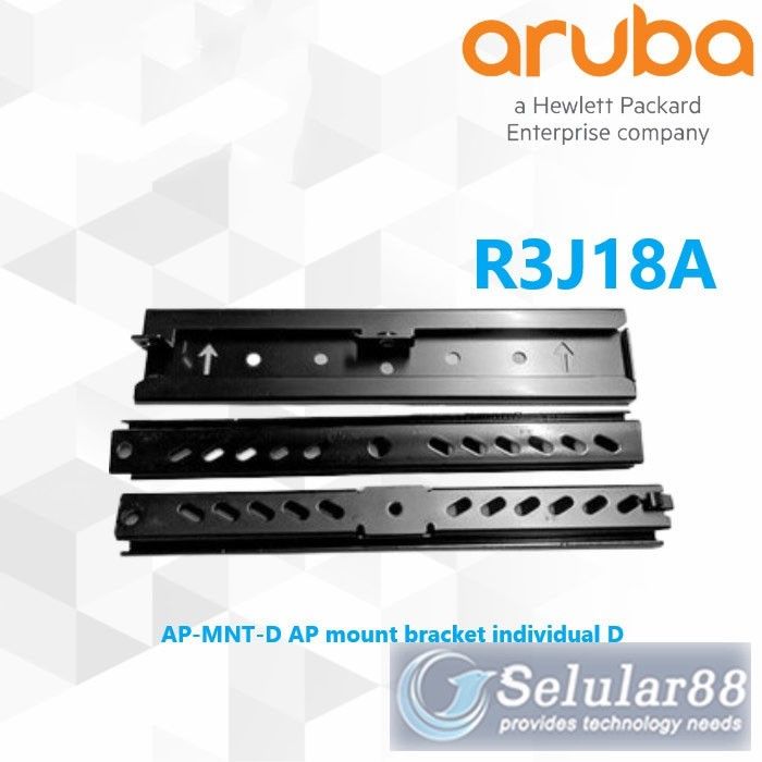 HPE Aruba R3J18A AP-MNT-D AP Mount Bracket Individual D Solid Surface ...