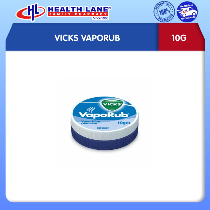 VICKS VAPORUB 10G | Lazada