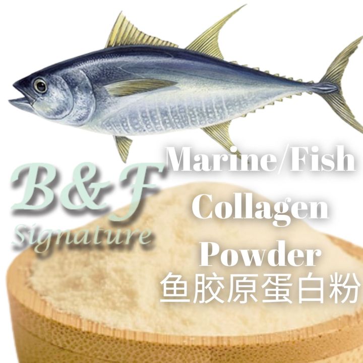 Marine Fish Collagen Peptide Powder 250g Peptan Deep Sea Marine Wild ...