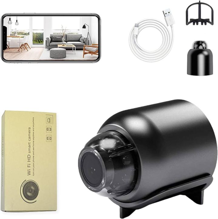 Camera WiFi, Camera Mini X5 Kết Nối Từ Xa Qua Wifi Quay Ngày/Đêm, Với ...