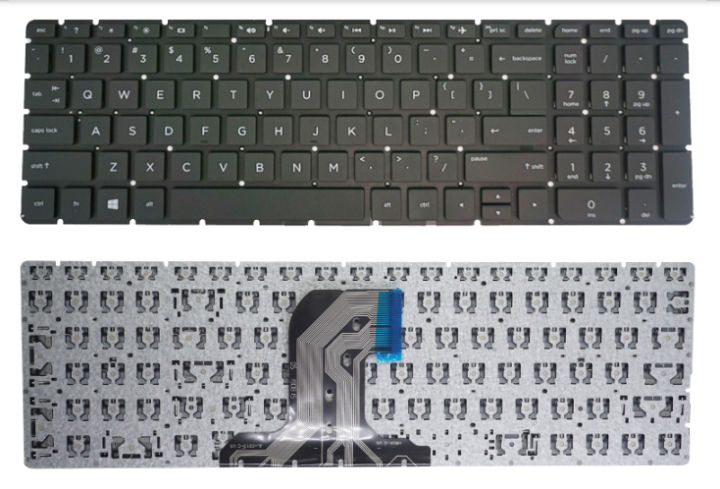 คีย์บอร์ด แป้นพิมพ์ พิมพ์ พิมพ์ดีด HP HP 15-AC 15-AF 15Q-AJ TPN-C125 ...