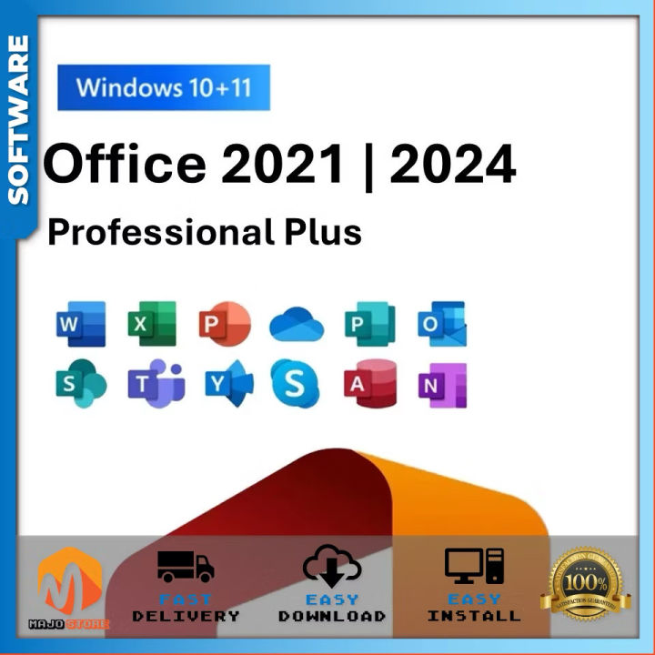 Office 2024/ 2021/2019/2016/365 All Microsoft Office Version LifeTime ...