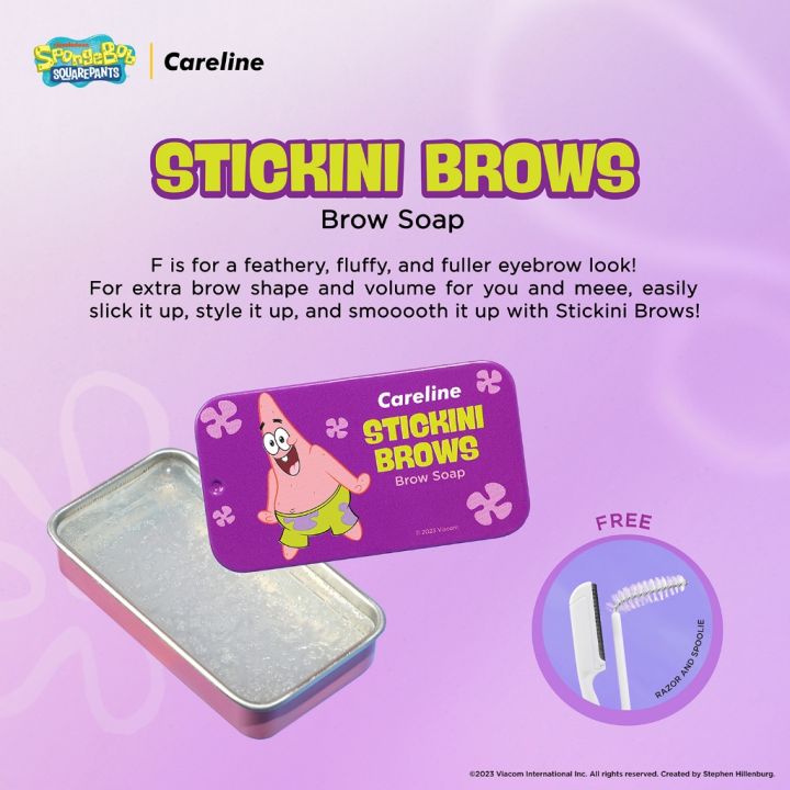 Careline Stickini Brow Soap 10g | Lazada PH