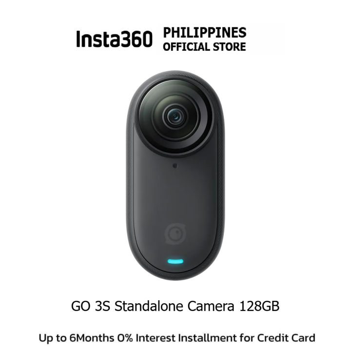 Insta360 GO 3S Standalone Camera Only 128 GB 4K Tiny Portable Vlogging ...