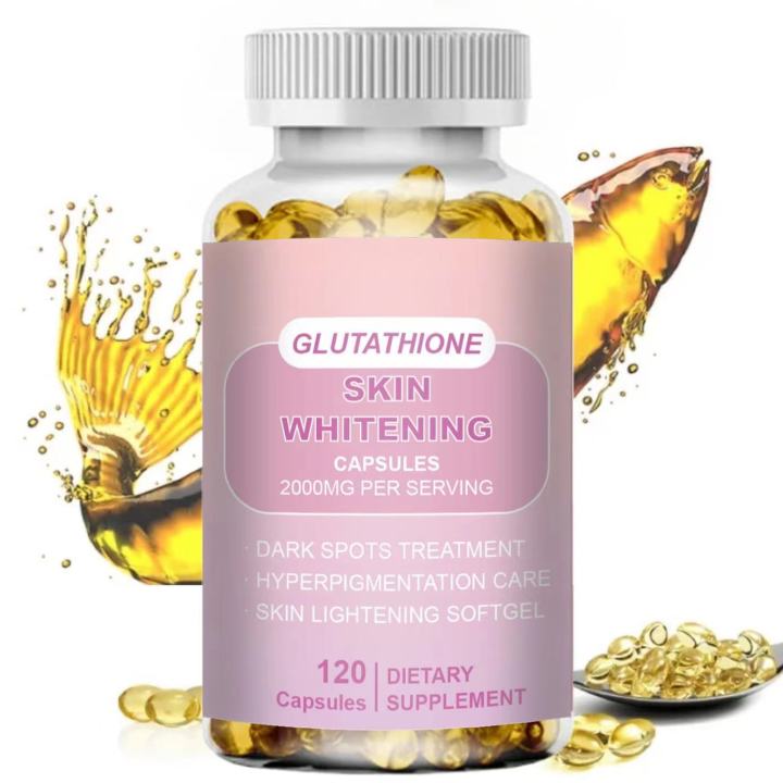 Glutathione Whitening Capsule Effective Skin Lightening Supplement ...