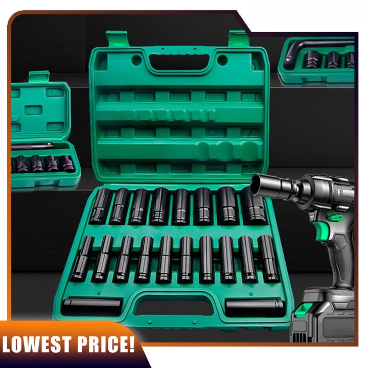 Original 10Pcs 20Pcs 8-32Mm 8-24Mm 1/2 inch Drive Deep Impact Socket ...