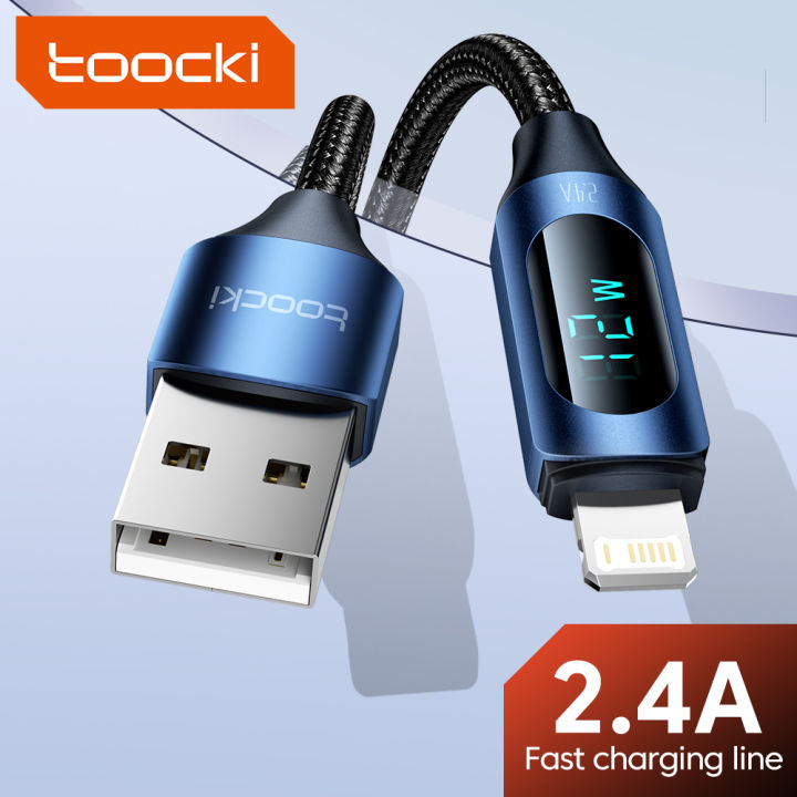 Toocki USB TypeC Lightning Fast charging data cable For iPhone 14 13 12 ...