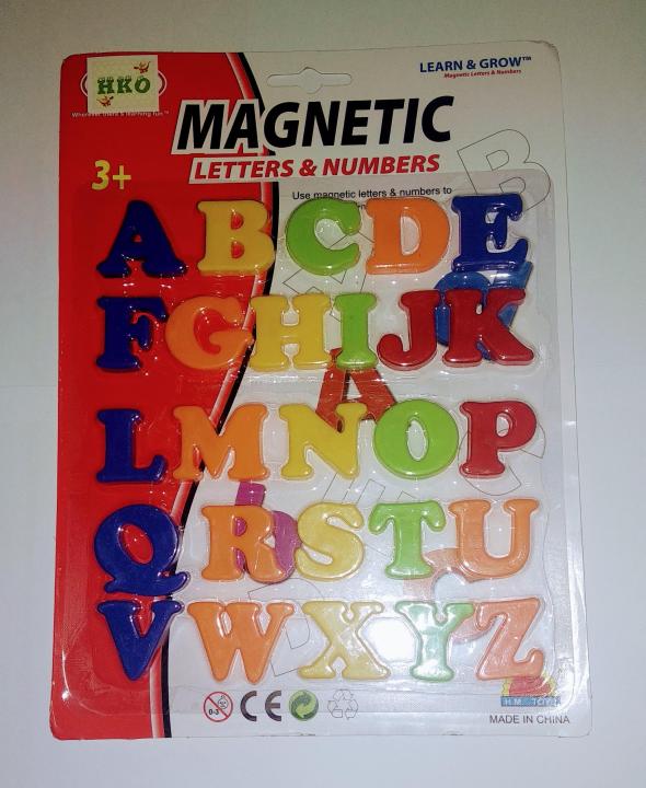 Mainan Edukasi Magnetic Letters Huruf Alphabet Besar | Lazada Indonesia