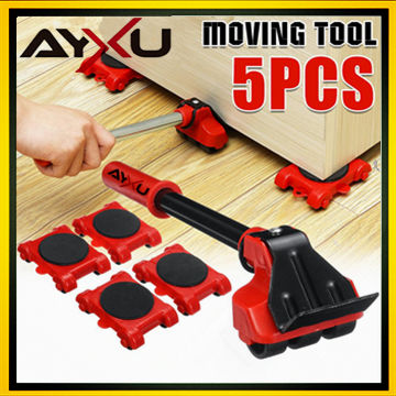 AYXU 5Pcs Furniture Mover Lifter Easy Slides Transport Lifting Heavy ...