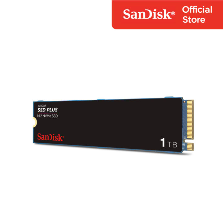 SanDisk Plus NVMe SSD, 1TB, PCIe Gen 3.0, M.2 2280-S3-M, Speeds up to SR3200MB/s, SW2500MB/s ...
