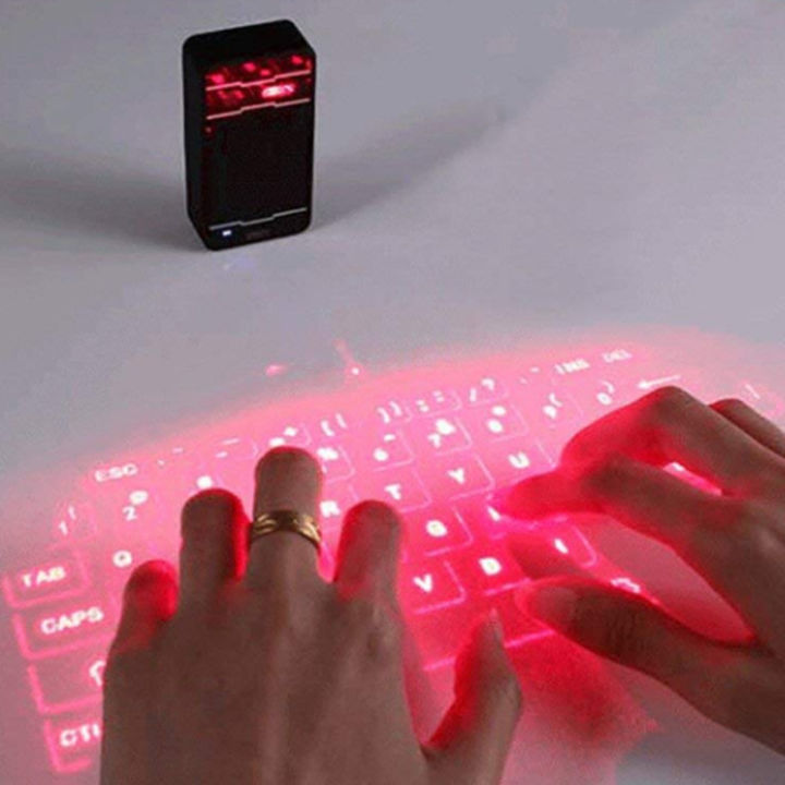 Bluetooth Wireless Laser Keyboard Bluetooth Virtual Projection Keyboard ...