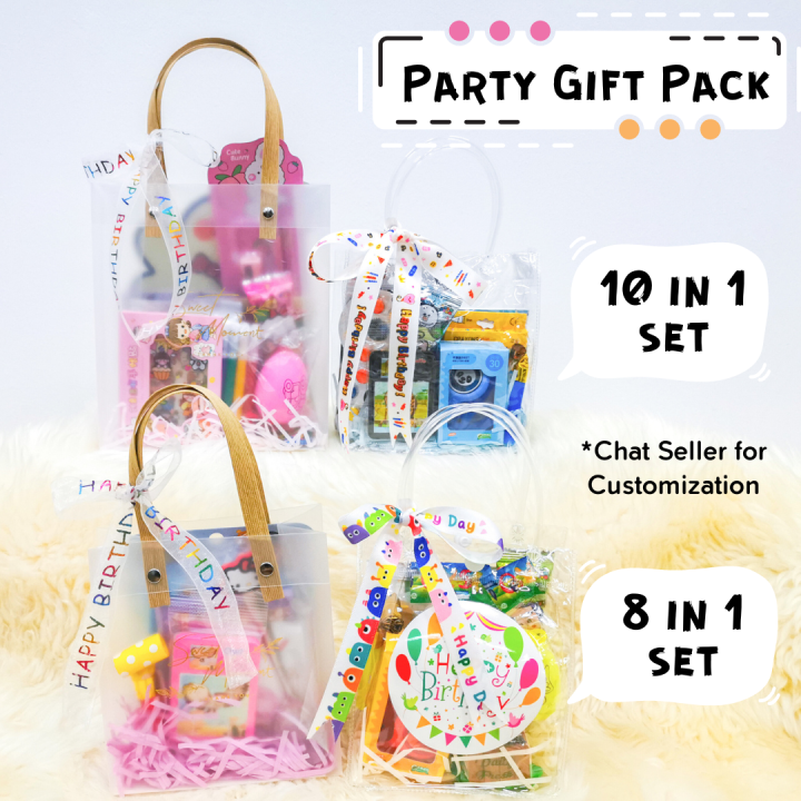 EASY WEARHOUSE Kids Birthday Party Packs Children Days Gift Pack 8in1 ...