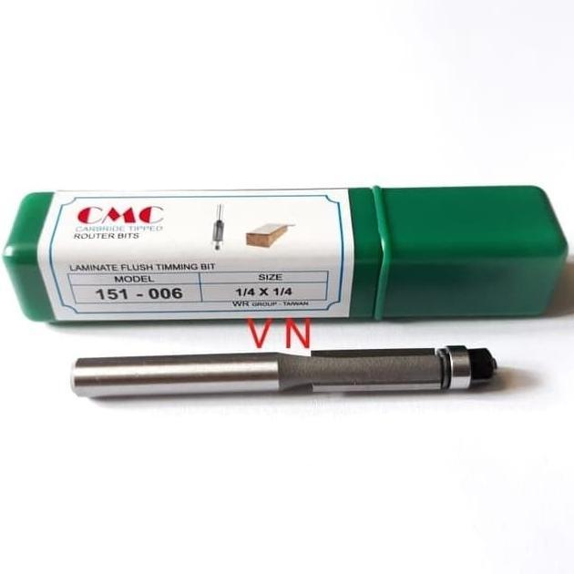 Mata Router/Profil Lurus 6 mm Roda 151-006/Laminate Flush Trimming Bit ...
