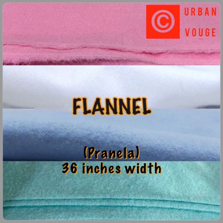 Flannel Cloth (Pranela) Cleaning Cloth 36 inches width | Lazada PH