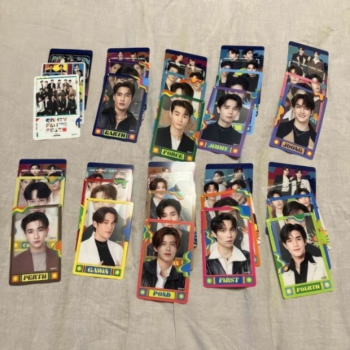 Gmmtv Japan Fanfest 2023 Trading Card GeminiFourth ForceBook JoongDunk PondPhuwin JimmySea ...