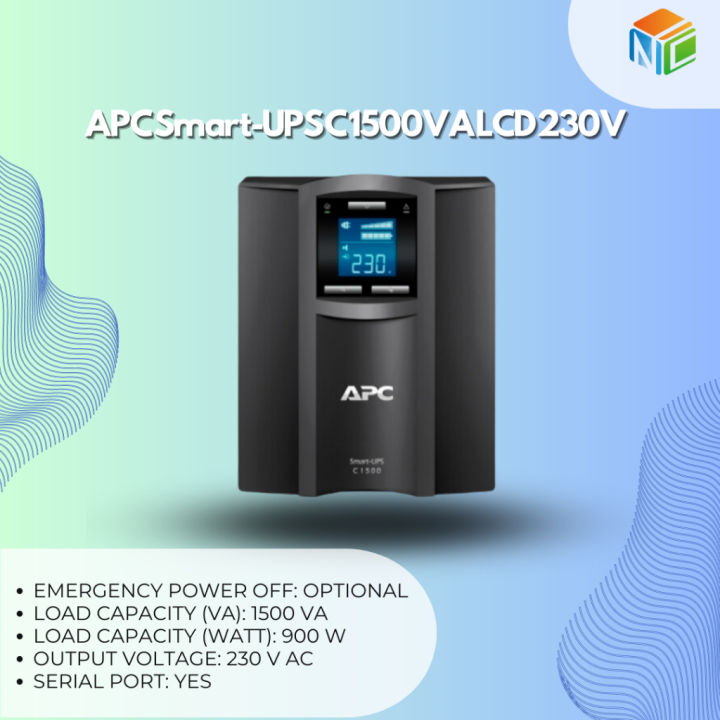 APC Smart-UPS C 1500VA LCD 230V | Lazada.co.th