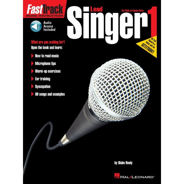 หนังสือเรียนร้องเพลง fast Track Lead singer 1 | Lazada.co.th