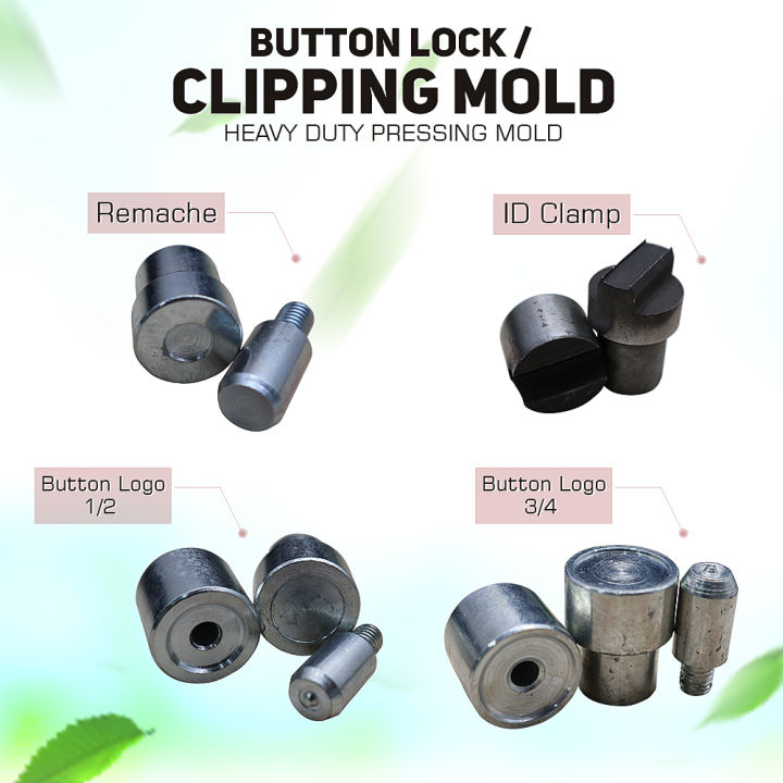 Printleaf - ID Lace Making Mold / Dies || Button Logo Mold, Button Lock ...