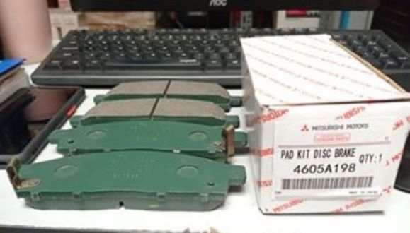 BRAKE PAD FA MITSUBISHI PAJERO/MONTERO 2008-2014 4605A198 | Lazada PH