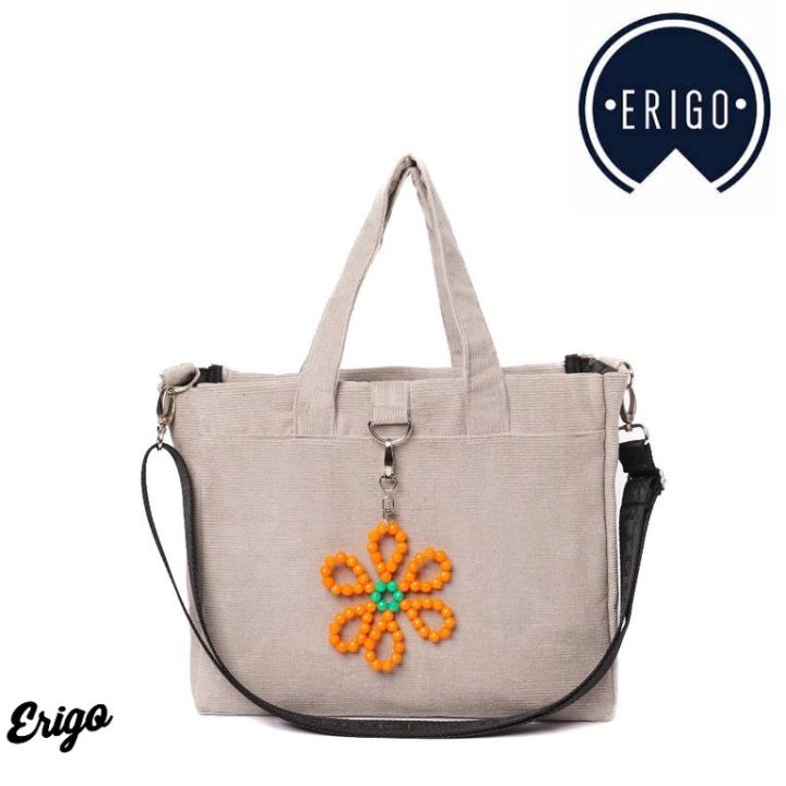 Erigo X Corduroy Bag Camila Mocca | Lazada Indonesia
