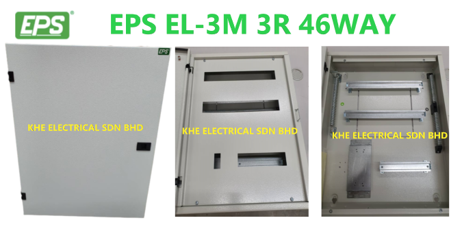 EPS EL-3M 3Row 46Way Metalclad Enclose DB Box / MCB Metal Box ...