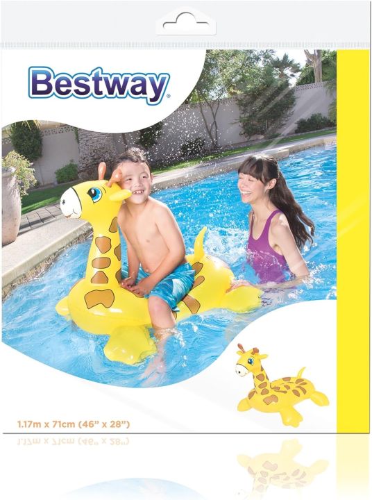 Baby Fourths Couture Bestway Inflatable Summer Trend Swimming Giraffe ...