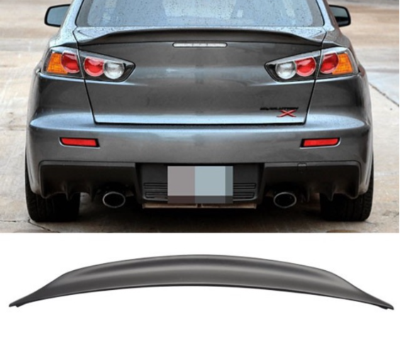 Mitsubishi Lancer Evo 10 Proton Inspira Rear Trunk Ducktail Spoiler Lip ...