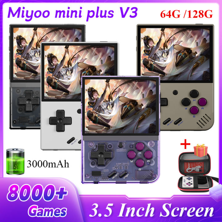 miyoo Mini Plus V3 R Handheld Game Console Portable Video Games 3.5 ...