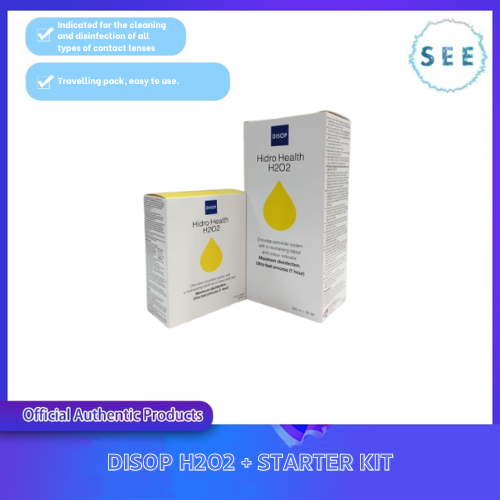 DISOP Hidro Health H2O2 (Expiry 2027-2) + Starter Kit (Expiry 2026-8 ...