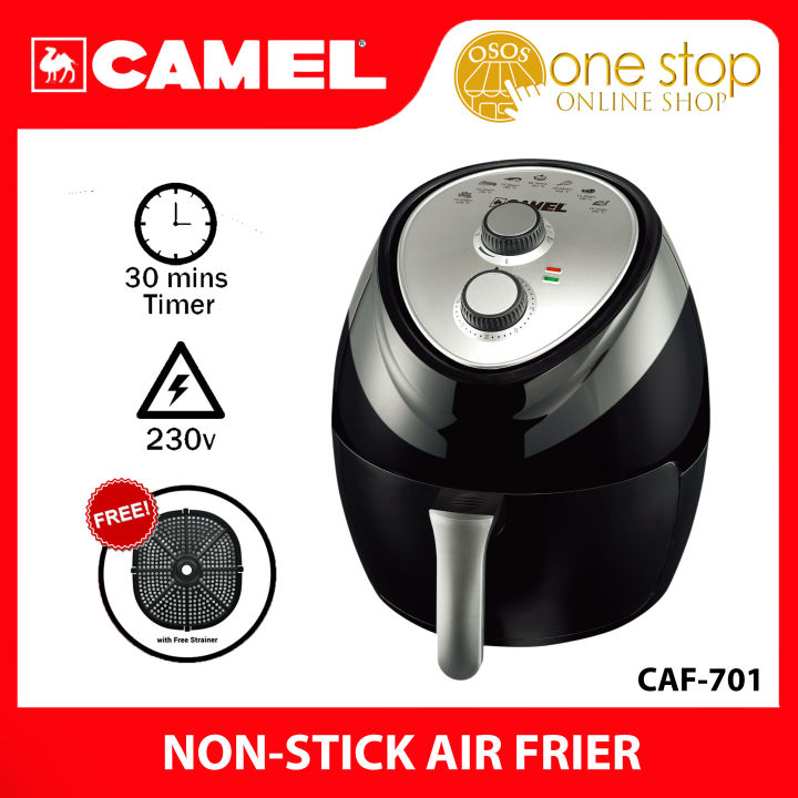 CAMEL Original CAF-701 Healthier Food Fried Non-Stick Air Fryer 7.0L ...