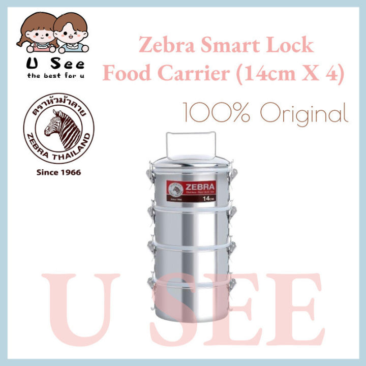 READY STOCK!!!100% Original from THAILAND Zebra Stainless Steel [14cm x ...