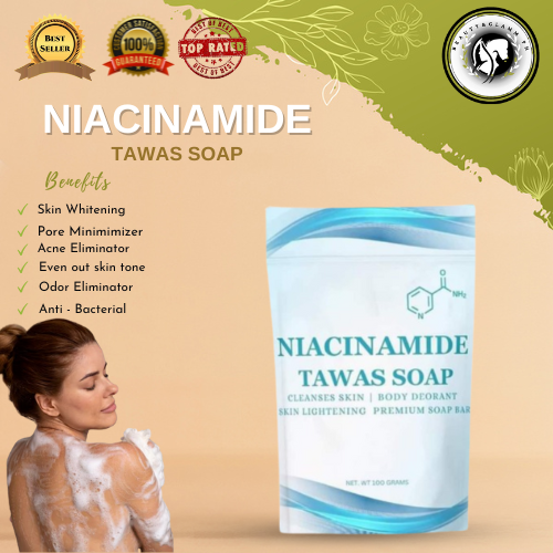 ORIGINAL NIACINAMIDE TAWAS SOAP TRENDING SOAP Skin Whitening I Pore ...