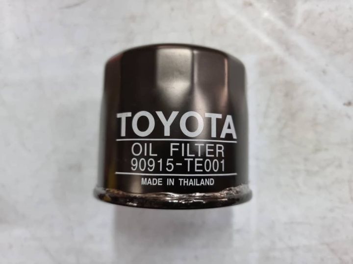 TOYOTA UNSER KF80 OIL FILTER 90915-TE001 | Lazada