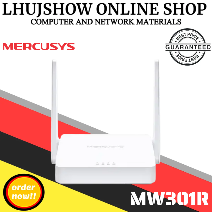 MERCUSYS MW301R 300Mbps Wireless N Router | Lazada PH