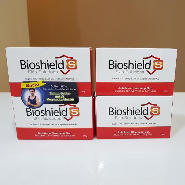 BIOSHIELDS Anti-Acne Cleansing Bar 100g ️Contents Sulphur, Salicylic ...
