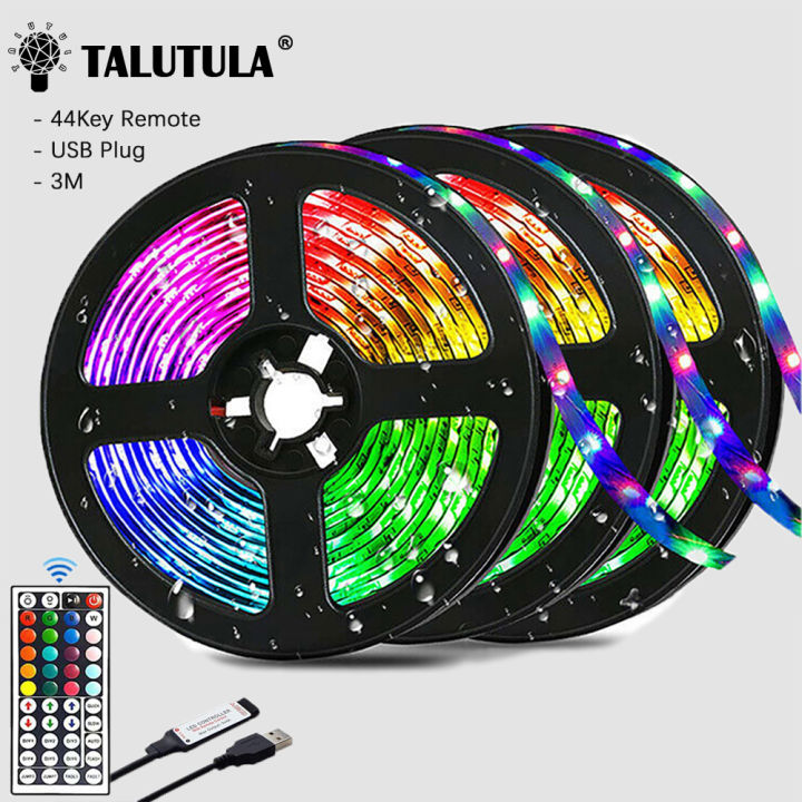 3m LED Symphony Light String 44-key kawalan jauh USB Plug bilik tidur ...